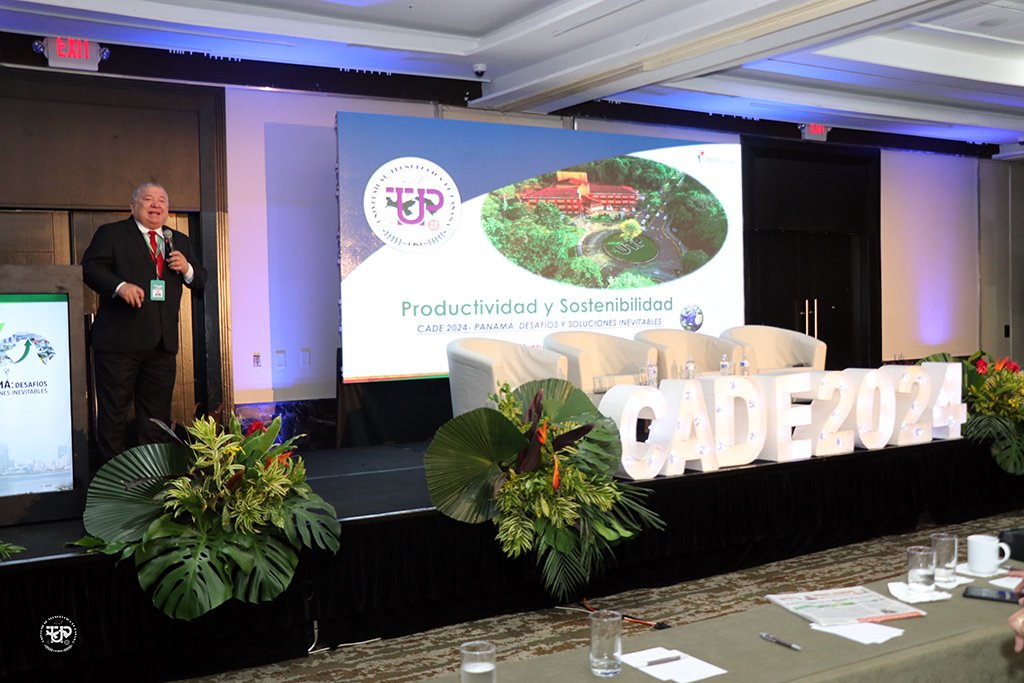 Rector de la UTP participa de la CADE 2024 | UTP Sostenible