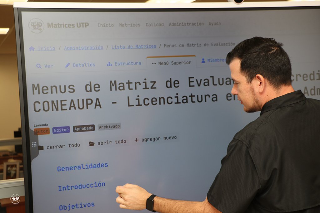 UTP ya tiene disponible la nueva plataforma de matrices | UTP Sostenible